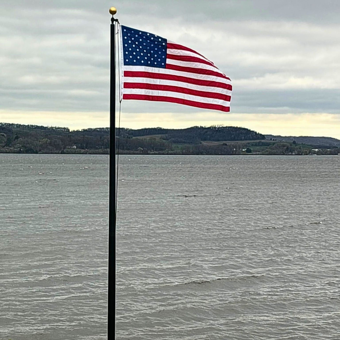 Aluminum Flagpoles USA Made | Heavy Duty Flag Poles & American Flagpole ...