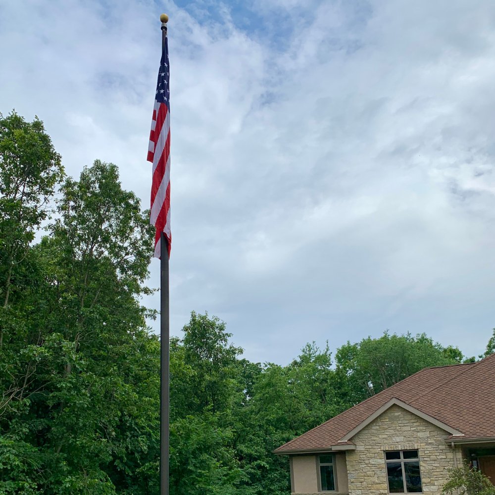 Heavy Duty Aluminum Flagpole Internal - Liberty Flag & Specialty